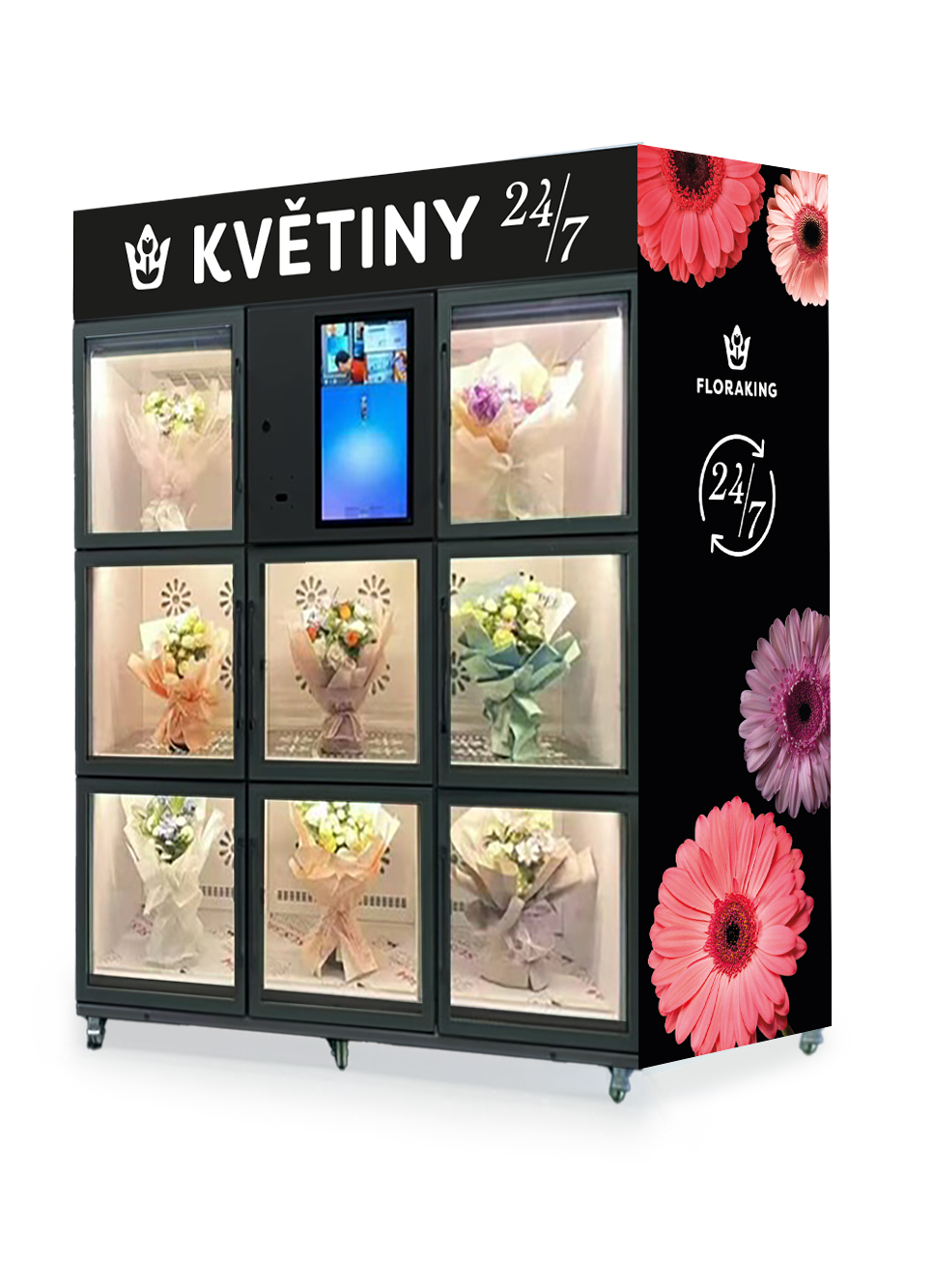 Automaty na květiny - CENTRUMO prodejní automaty